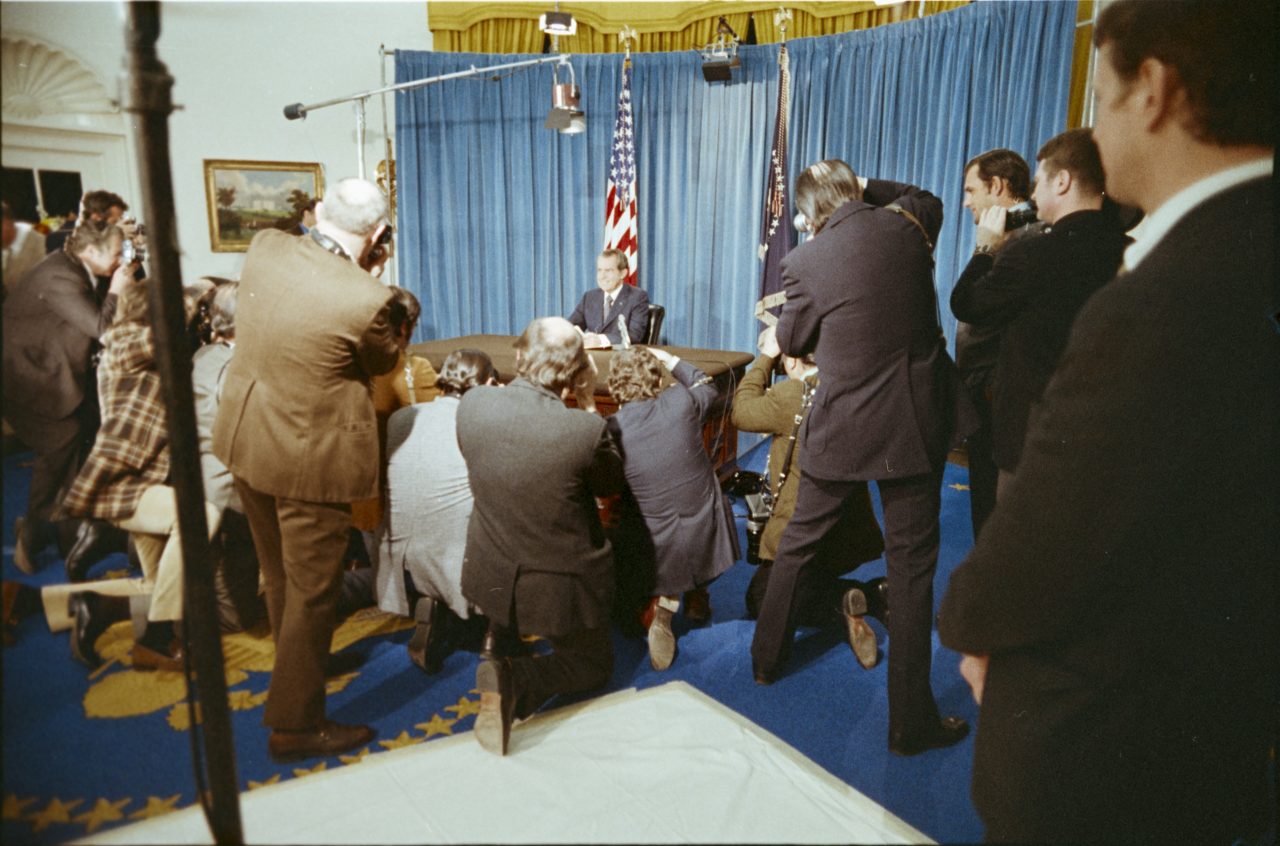 50 Years Ago President Nixon Announces a Peace Agreement in Vietnam ...