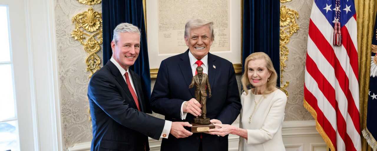 President Trump Receives Richard Nixon Foundation's Architect of Peace ...